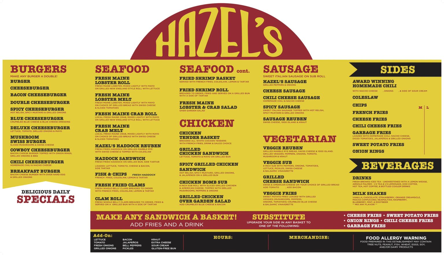 Home - Hazel's Take-Out